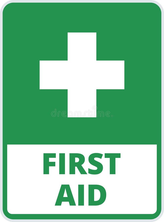 First AID Symbol stock vector. Illustration of warning - 289774080