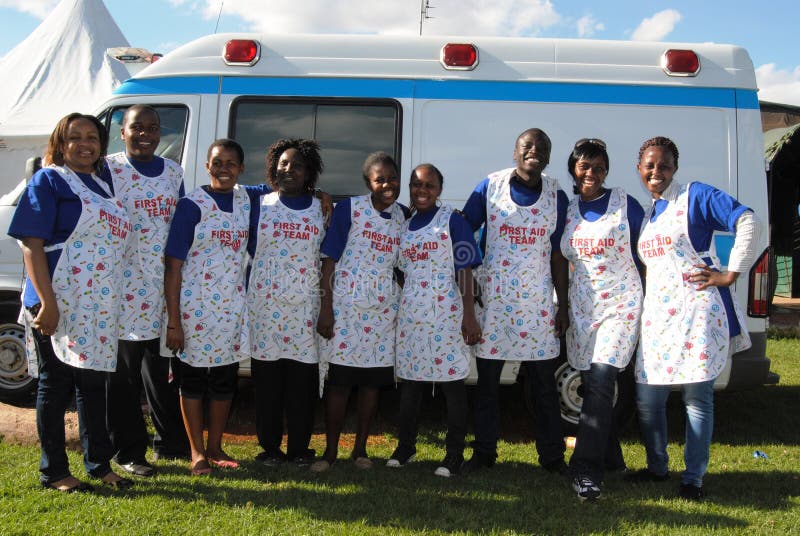 First Aid Team editorial stock photo. Image of treatment - 39329128