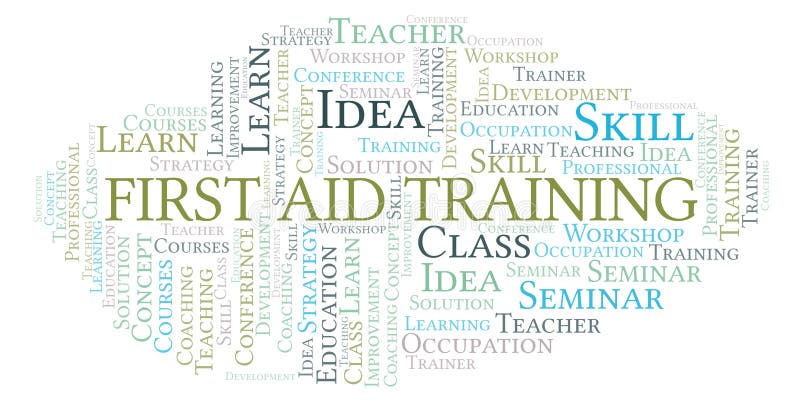 First Aid Word Collage Stock Illustrations – 207 First Aid Word Collage ...