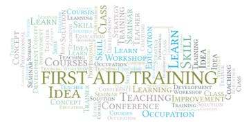 First Aid Word Collage Stock Illustrations – 212 First Aid Word Collage ...