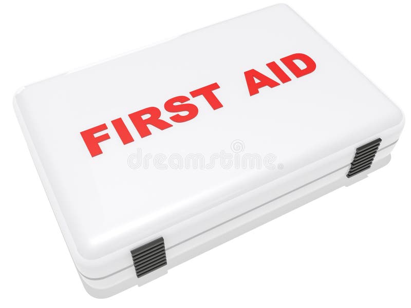 First Aid white stock illustration. Illustration of medical - 13228636