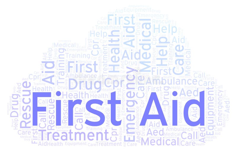 First Aid Word Collage Stock Illustrations – 207 First Aid Word Collage ...