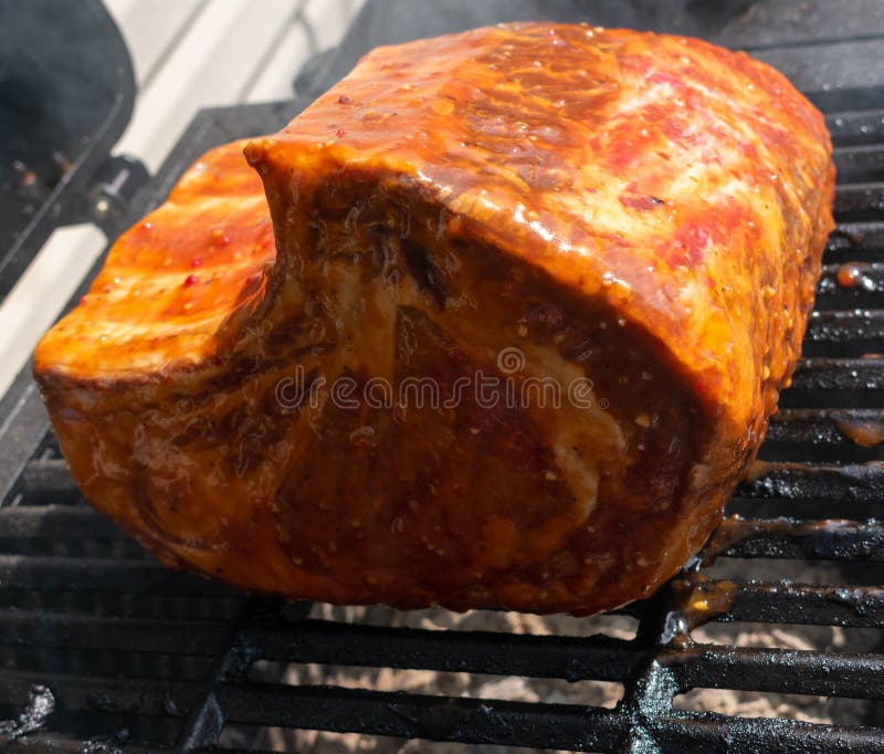 First BBQ of the season stock image. Image of meat, fire - 185045927