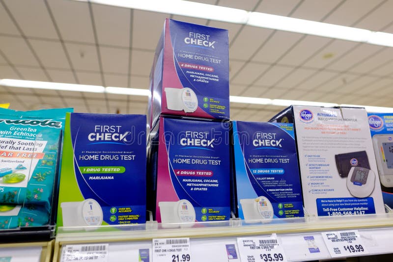 First Check Drug Testing editorial photo. Image of drugs - 63967516