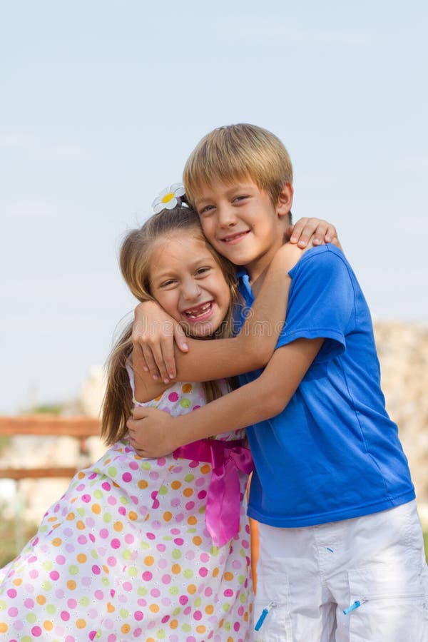 First children love stock photo. Image of friends, girl - 27439894