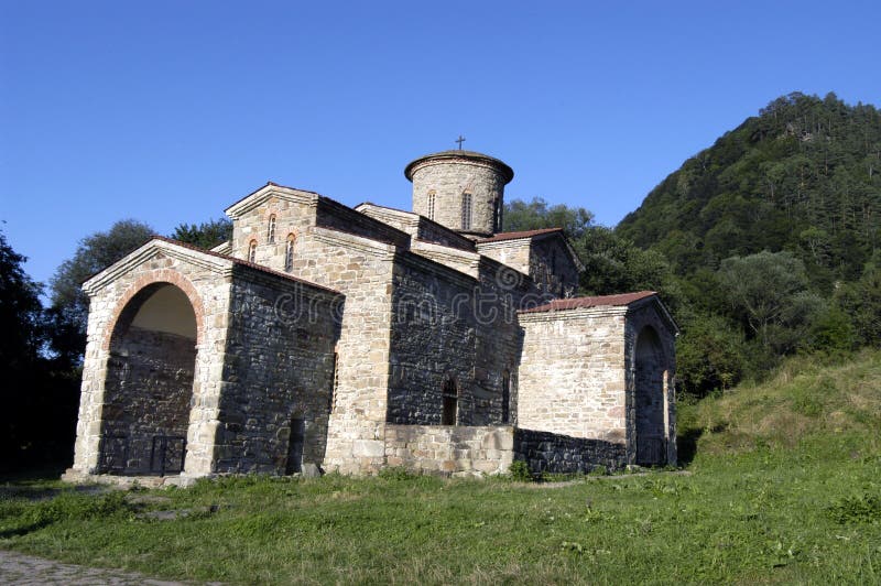 The First Christian Churches on Caucasus Stock Image - Image of ...