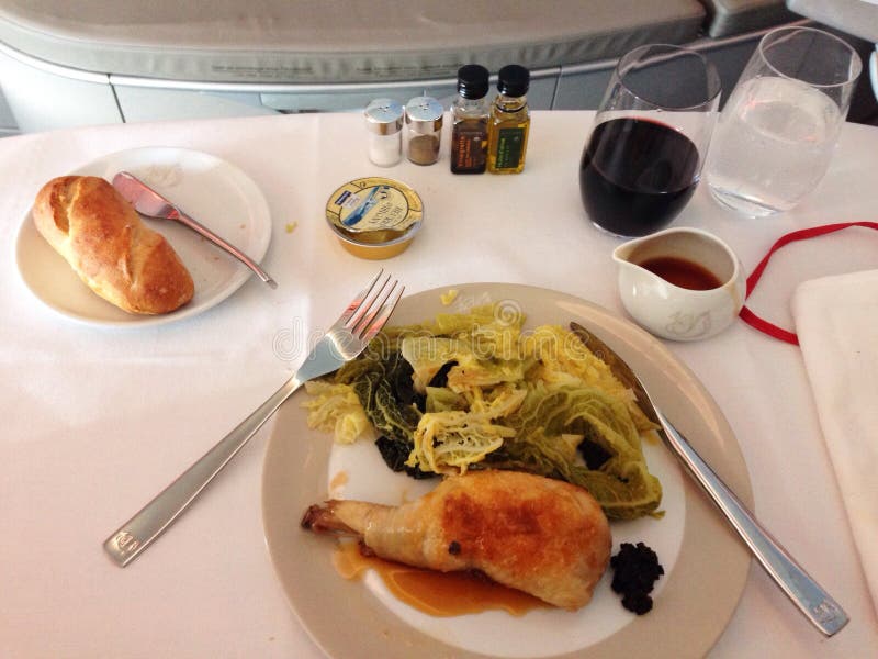 First class flight editorial stock photo. Image of lunch - 52661723