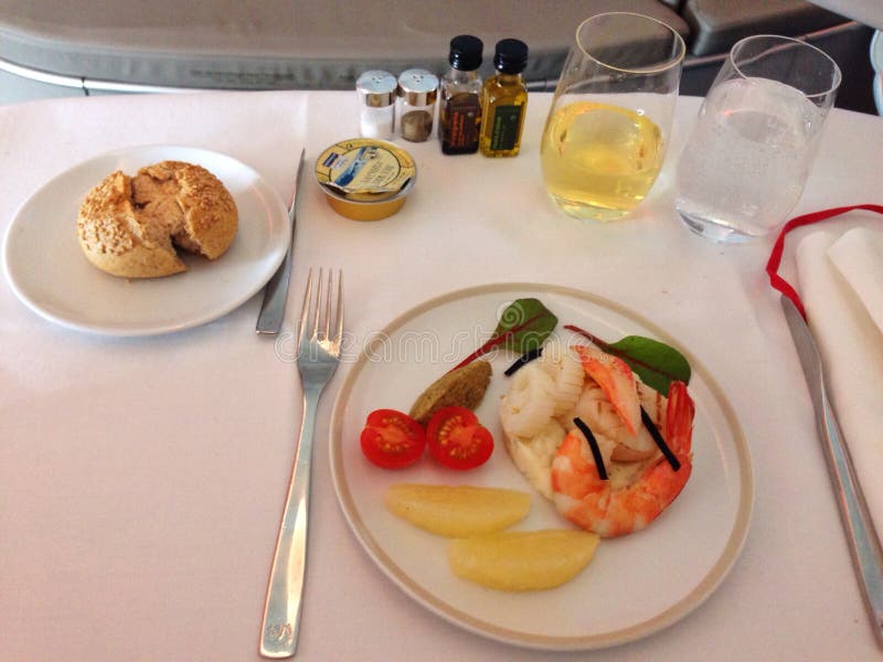 First class flight editorial stock photo. Image of brunch - 52661733