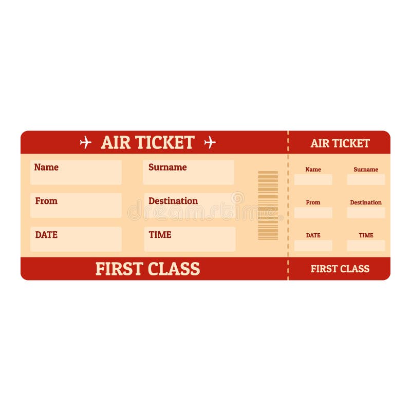 First Class Ticket Stock Illustrations – 703 First Class Ticket Stock ...