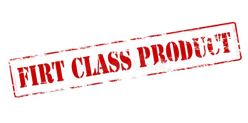 First class product stock illustration. Illustration of prime - 92090506