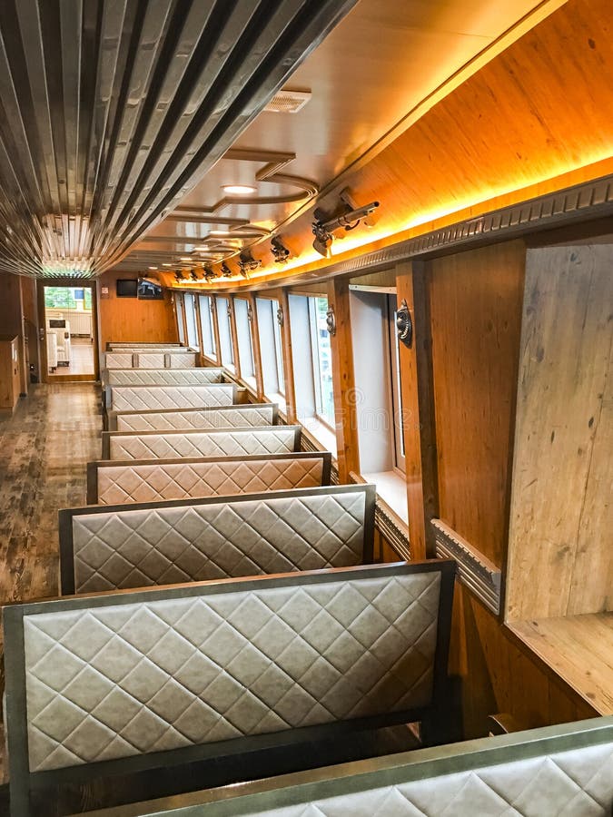 First Class Section from Agreement Ship Stock Photo - Image of hakone ...