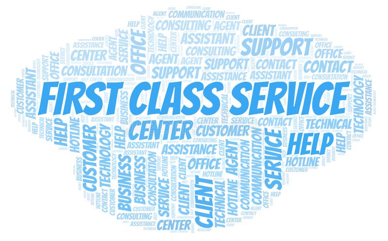 Customer First word cloud. stock illustration. Illustration of people ...