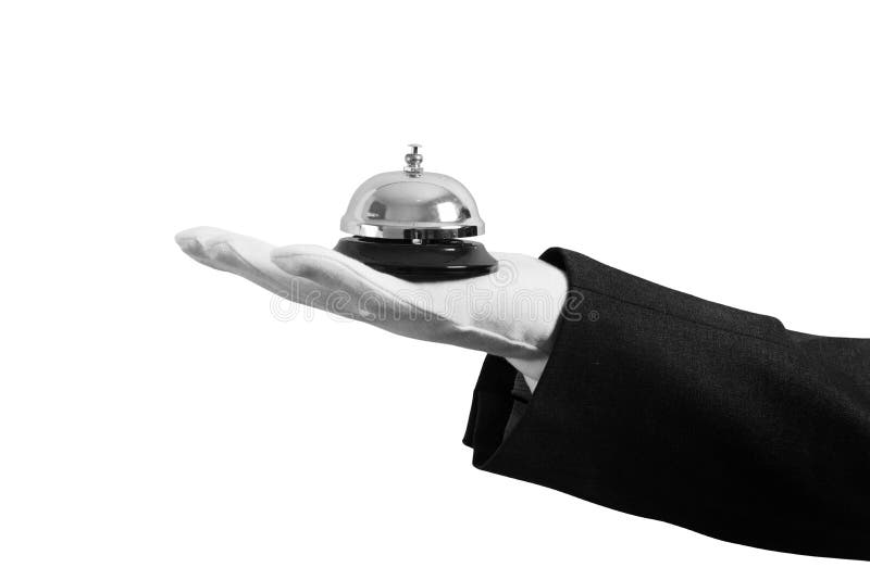 First Class Service in Your Business Stock Photo - Image of alertness ...