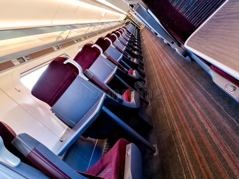 First Class Train Seating stock image. Image of pandemic - 183791775