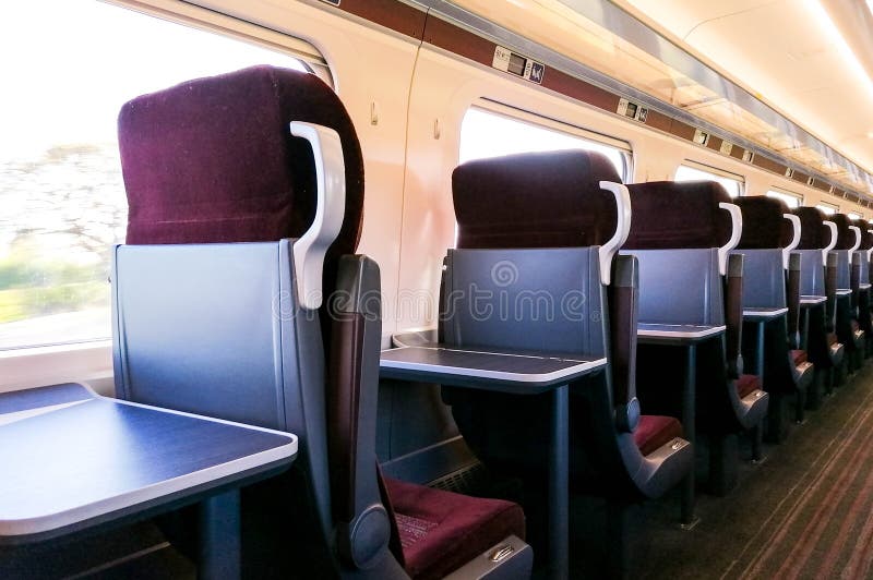 First Class Train Seating stock image. Image of holiday - 183791805