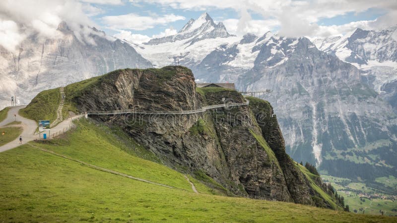 First Cliff Walk by Tissot stock image. Image of landscape - 95763483