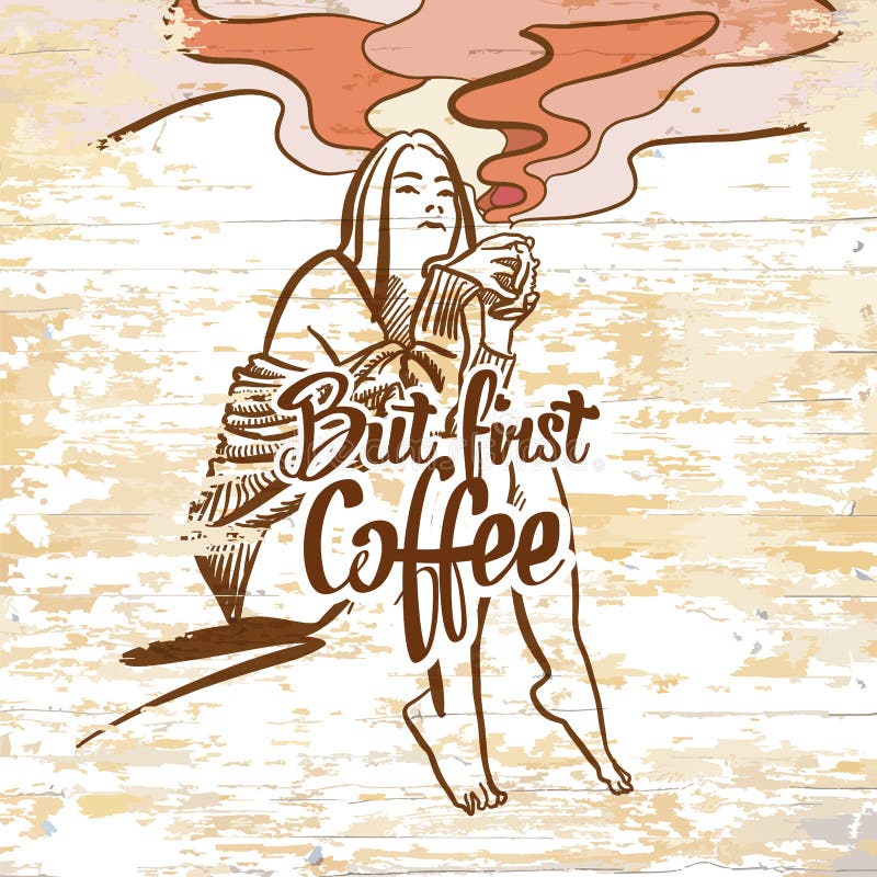 Coffee drawing icon set. stock vector. Illustration of kitchen - 108107703