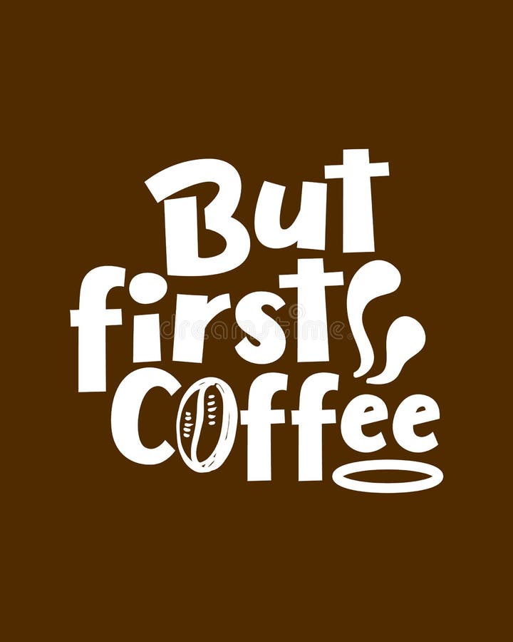 But first coffee stock vector. Illustration of cafe - 193973217
