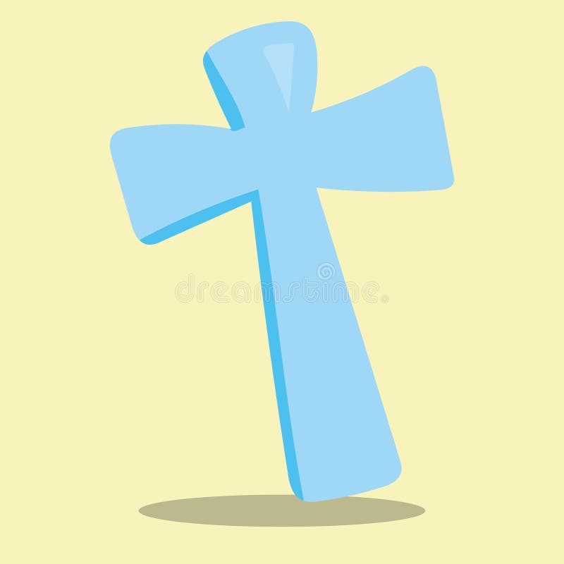 First Communication Blue Cross 14 Stock Vector - Illustration of blue ...