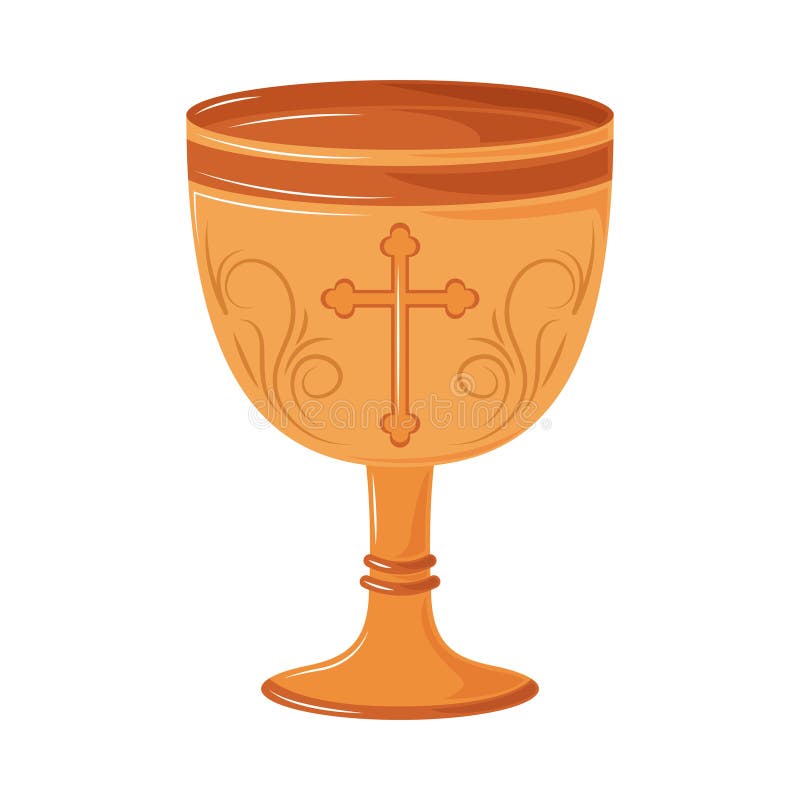 First communion chalice stock vector. Illustration of isolation - 357585258