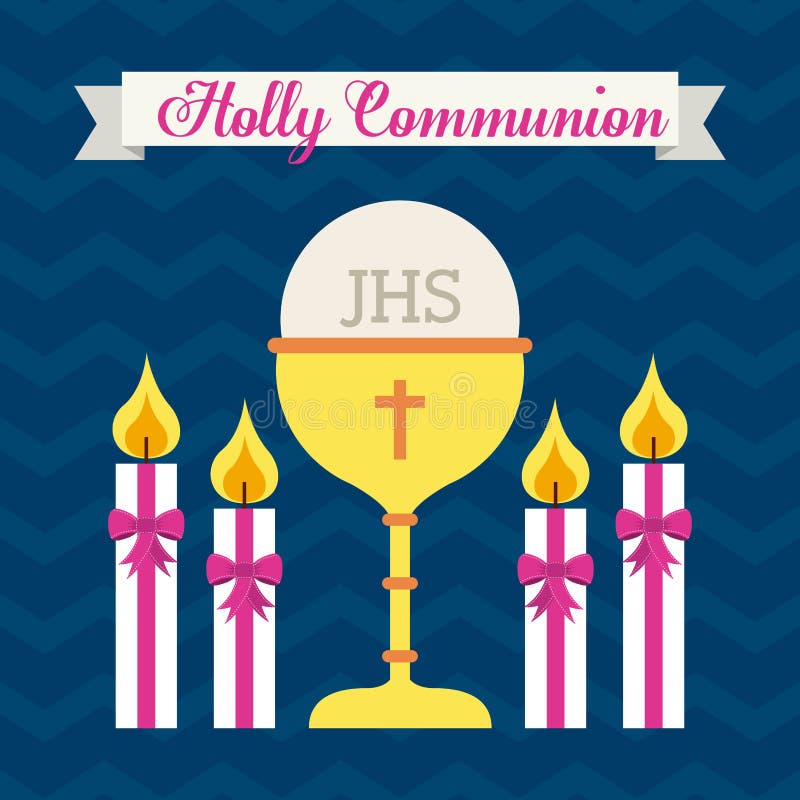 My first communion design stock vector. Illustration of eps10 - 64055550