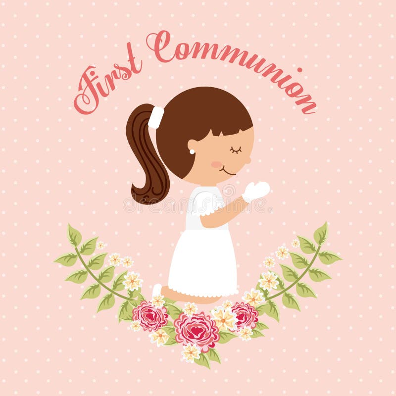 First communion design stock vector. Illustration of communion - 62909710
