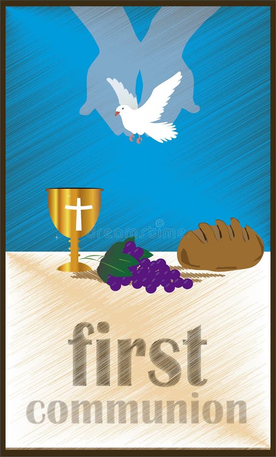 First Communion First Holy Communion Stock Illustrations – 3,025 First ...