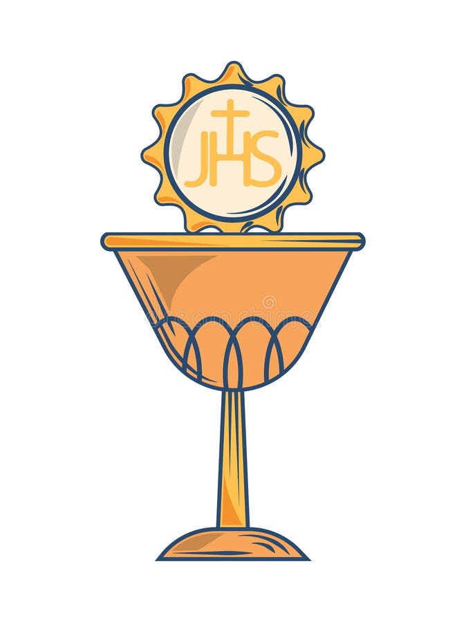 First communion icon stock vector. Illustration of vector - 270719811
