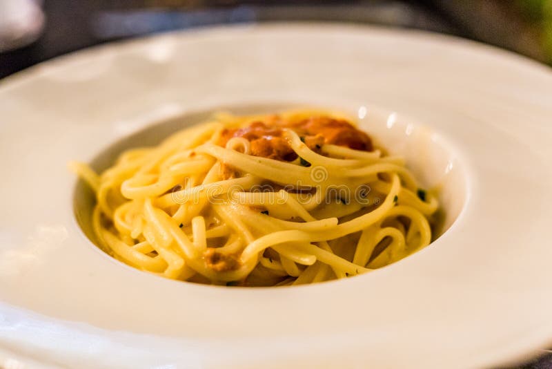 First course of fish stock photo. Image of tasty, basil - 118614516