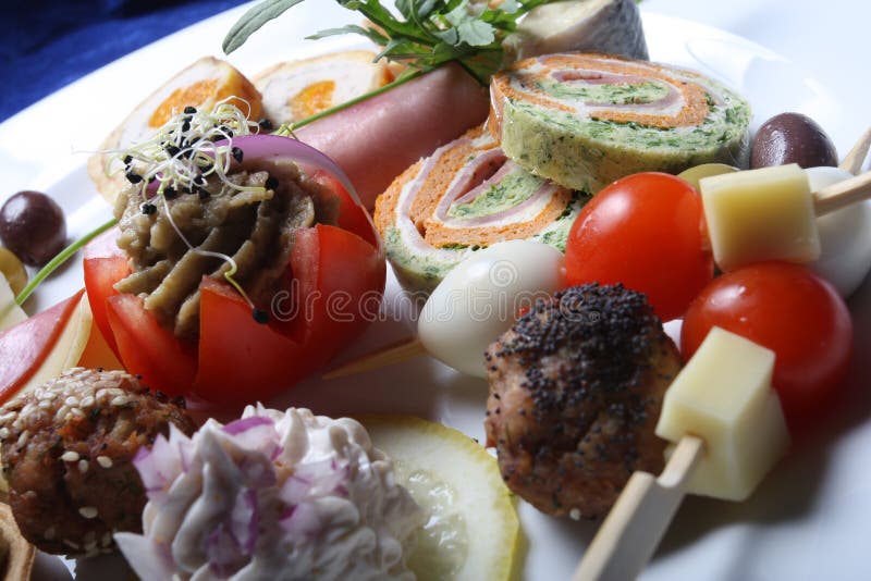 First course stock photo. Image of restaurant, tomatoes - 39097318