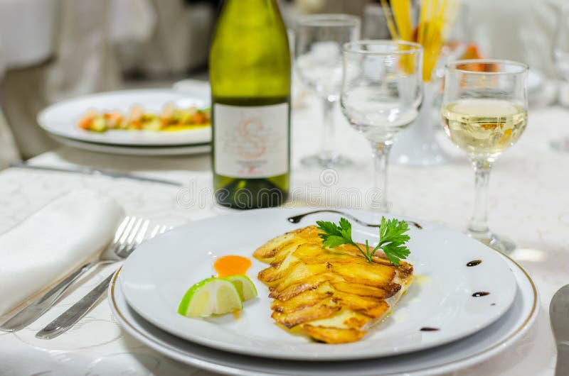 First course restaurant stock image. Image of kitchen - 65014877