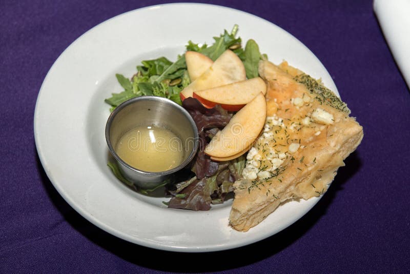 First Course Salad stock image. Image of lettuce, serving - 99008573
