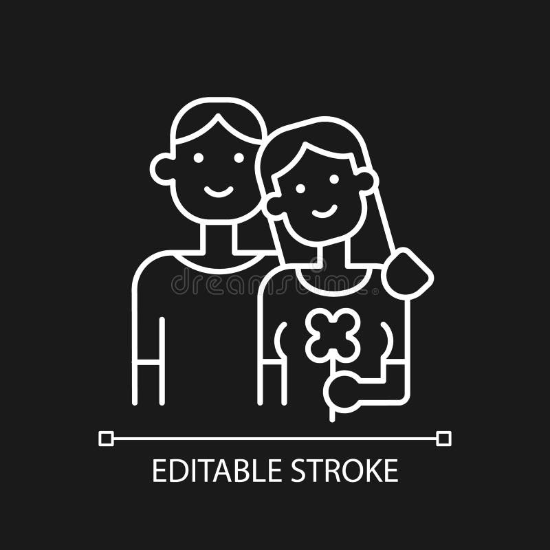 Couple First Date Line Art Stock Illustrations – 79 Couple First Date ...