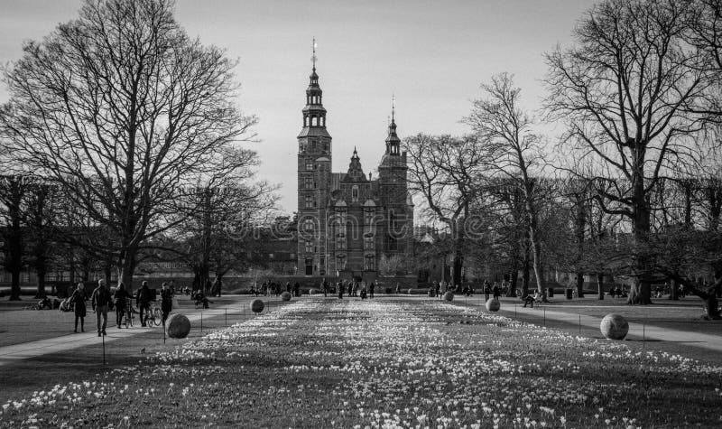 First day of spring editorial photo. Image of castle - 89597691