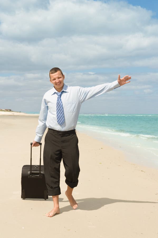 First day of vacation stock image. Image of journey, carry - 24389437