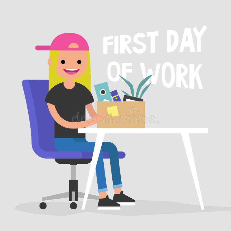 Employee First Day Stock Illustrations – 213 Employee First Day Stock ...
