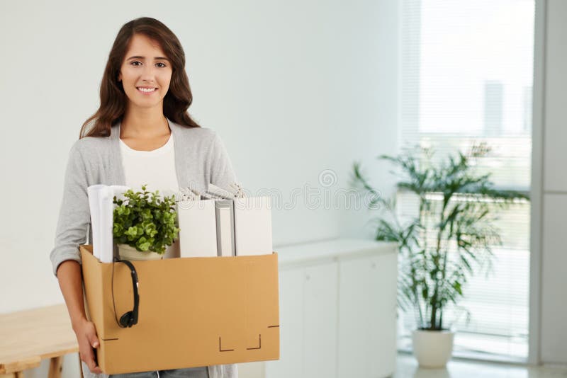 First day at work stock image. Image of employee, hire - 71555149