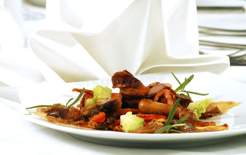 First dish stock photo. Image of mushroom, vegetables - 1445312