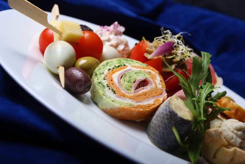 First dish stock photo. Image of dish, tomato, meat, restaurant - 34519502