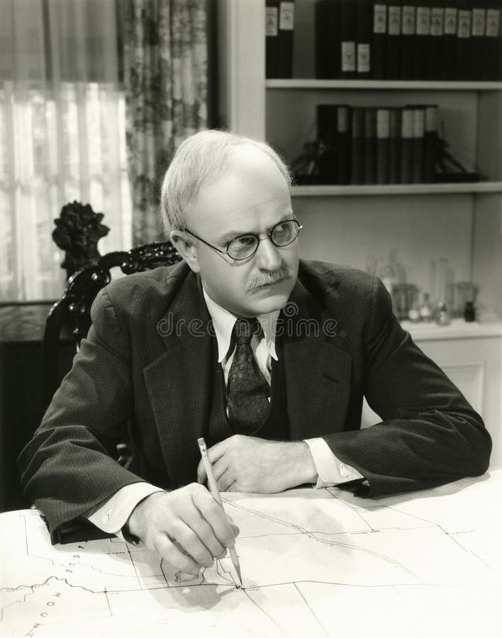 First draft stock photo. Image of male, 1930s, interior - 52034644