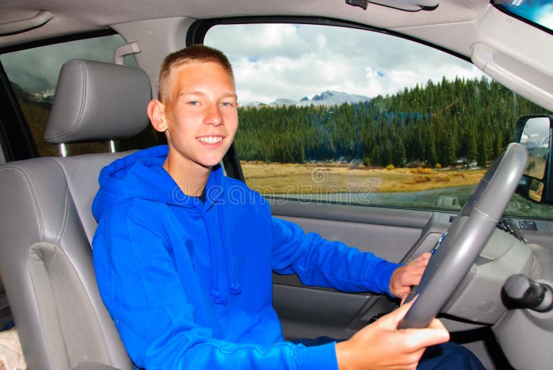 First driving lessons stock image. Image of learn, smile - 12815657