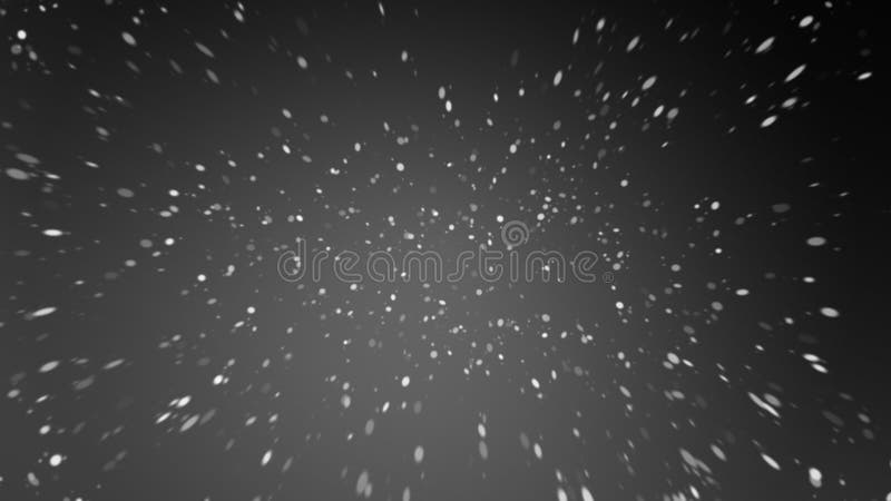 First Falling Snow Texture on Black Background. with Light Glow Effects ...