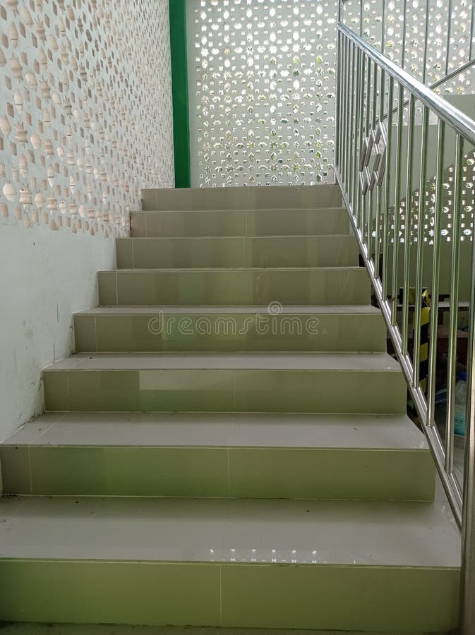 The First Floor of the White House Stairs Stock Photo - Image of white ...