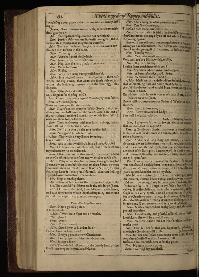 First Folio: The Tragedy Of Romeo And Juliet, P. 10 Picture. Image: 222411308