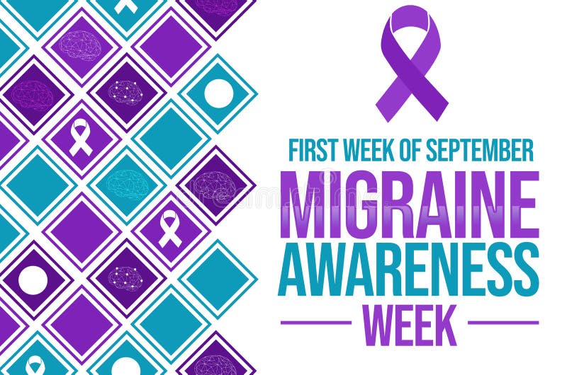 Migrane Awareness Week Stock Illustrations – 3 Migrane Awareness Week ...