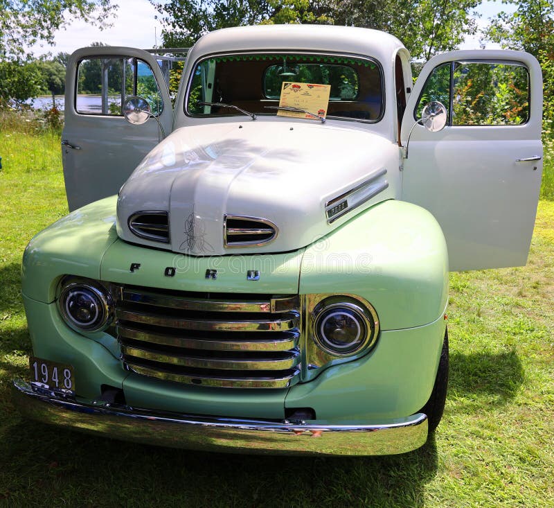 The First Generation of the Ford F-Series 1948 Editorial Photography ...