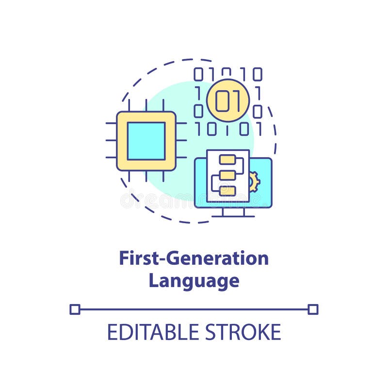 Assembly Language Concept Icon Stock Vector Illustration Of Hardware Icon 248187072 0107