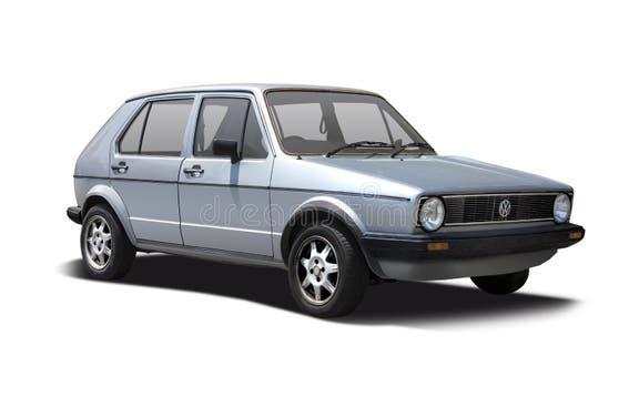 VW Golf first generation editorial image. Image of doors - 57612410