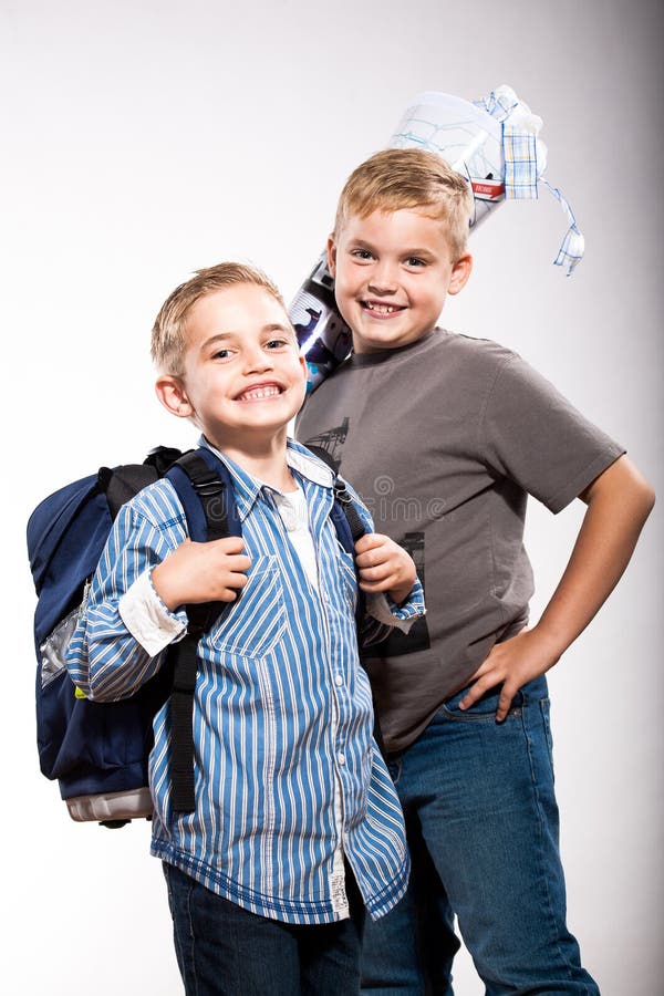 First grader boy stock image. Image of little, schoolboy - 21229661
