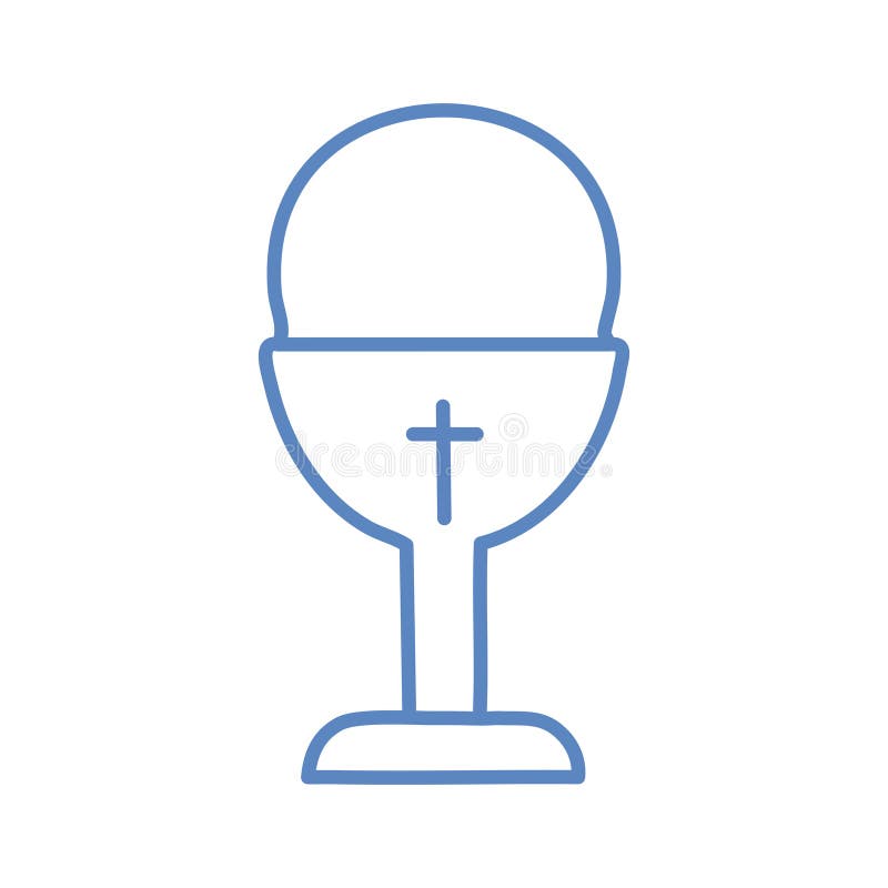 First Holy Communion Element Stock Vector - Illustration of sacrament ...